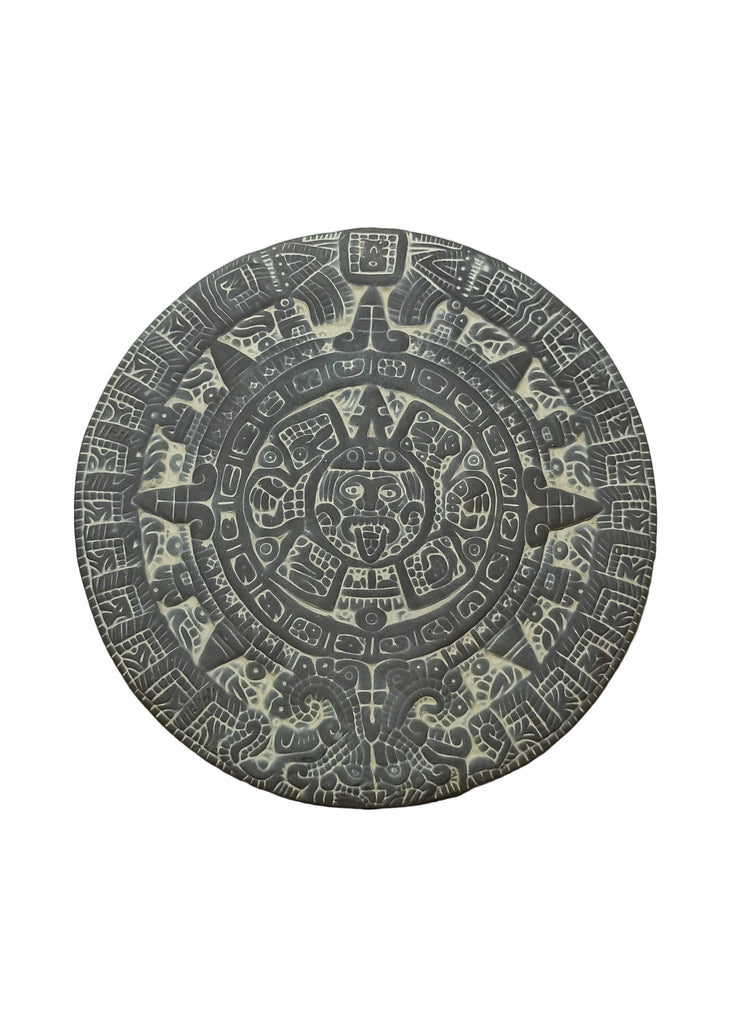 Calendario Azteca Mediano color negro – Coatlicue Arte- Xolito Mio