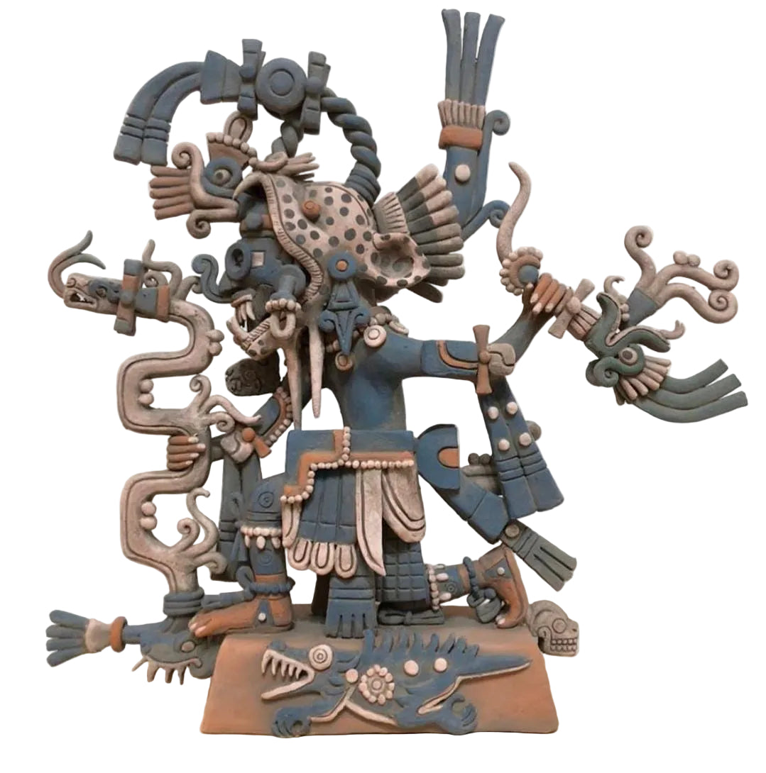 Tlaloc del codice Laud – Coatlicue Arte- Xolito Mio