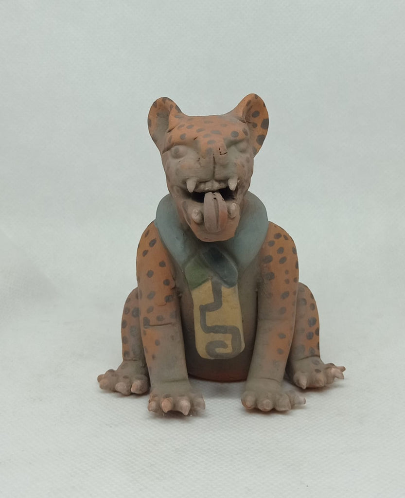 Jaguar Sentado Mini – Coatlicue Arte- Xolito Mio